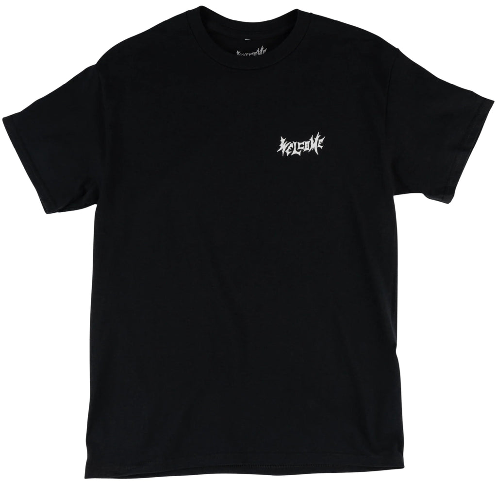 Welcome - Unchained Tee | Black – Plusskateshop.com