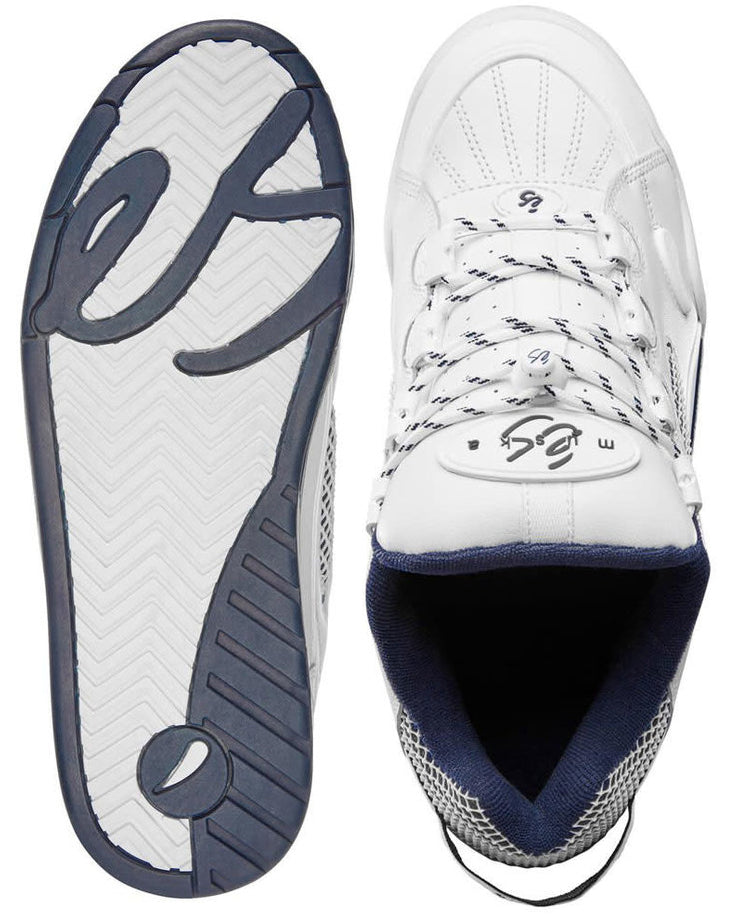 éS - Muska Shoes | White Navy – Plusskateshop.com