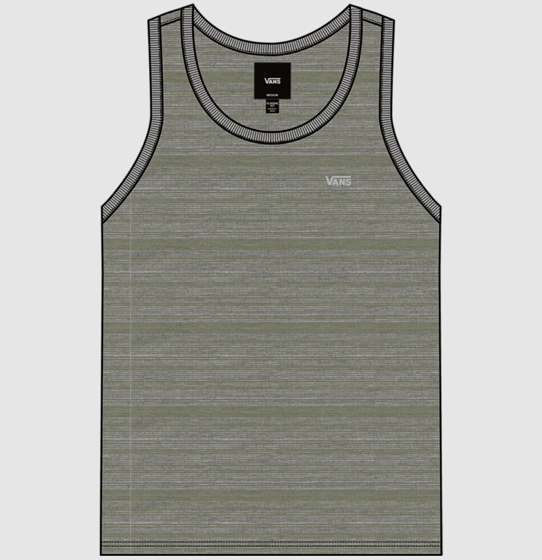 Vans - Balboa II Tank Top | Olivine Cement Heather – Plusskateshop.com