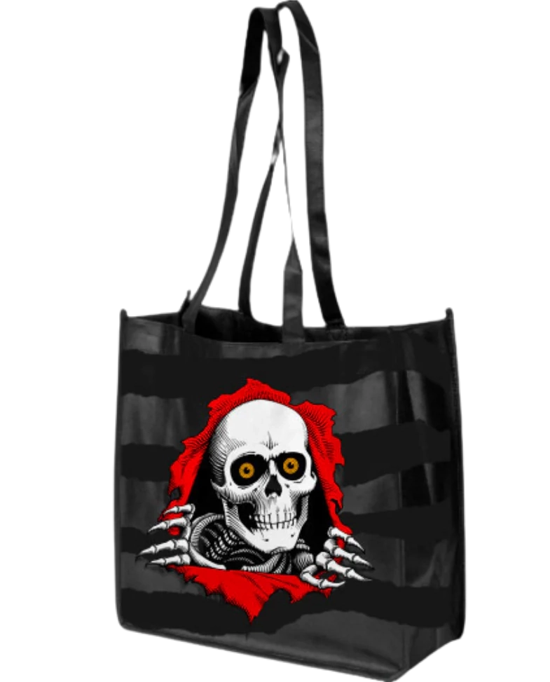 Powell Peralta - Ripper Shopping Bag | Black – Plusskateshop.com