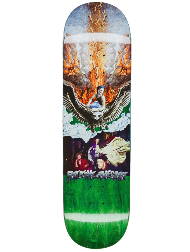 FA - Elijah Berle 'Kick In Face' 8.5" Deck | Green Veneer ...