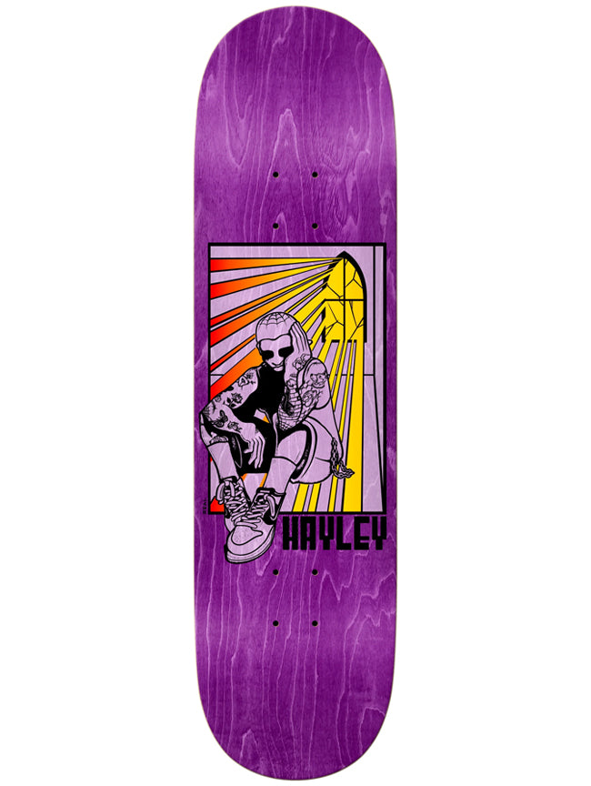 Real - Hayley Wilson 'Stained Glass' 8.5" Deck – Plusskateshop.com