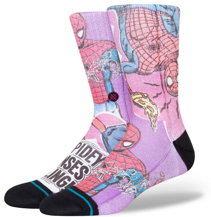 Stance - Spiderman 'Spidey Senses' Socks | Magenta – Plusskateshop.com