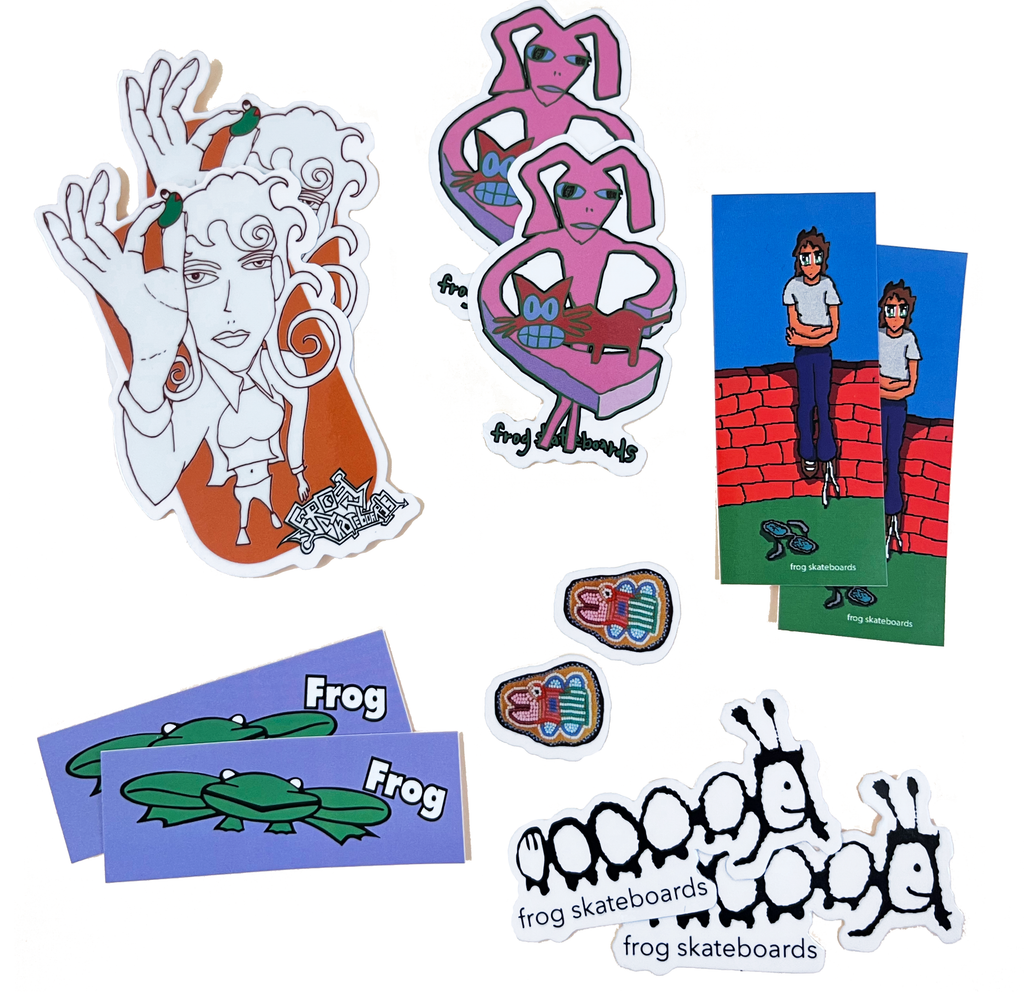 Frog - Sticker Pack #11 – Plusskateshop.com