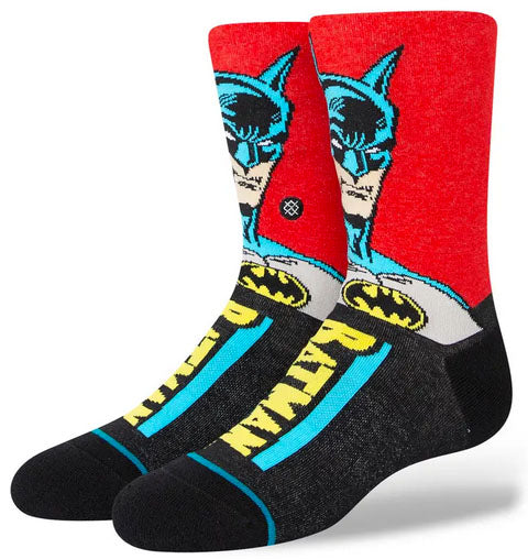 Stance - Kids Batman Comic Socks | Red Black – Plusskateshop.com