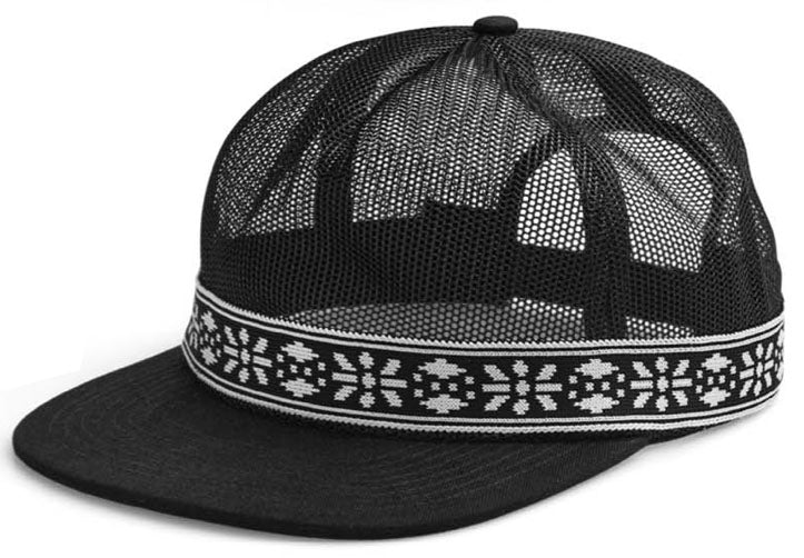 Last Resort AB - Webbed Full Mesh Hat | Black – Plusskateshop.com